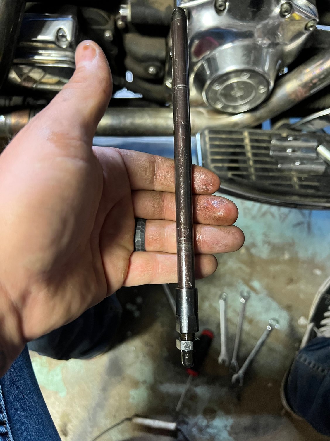 Help identifying pushrods. - Harley Davidson Forums