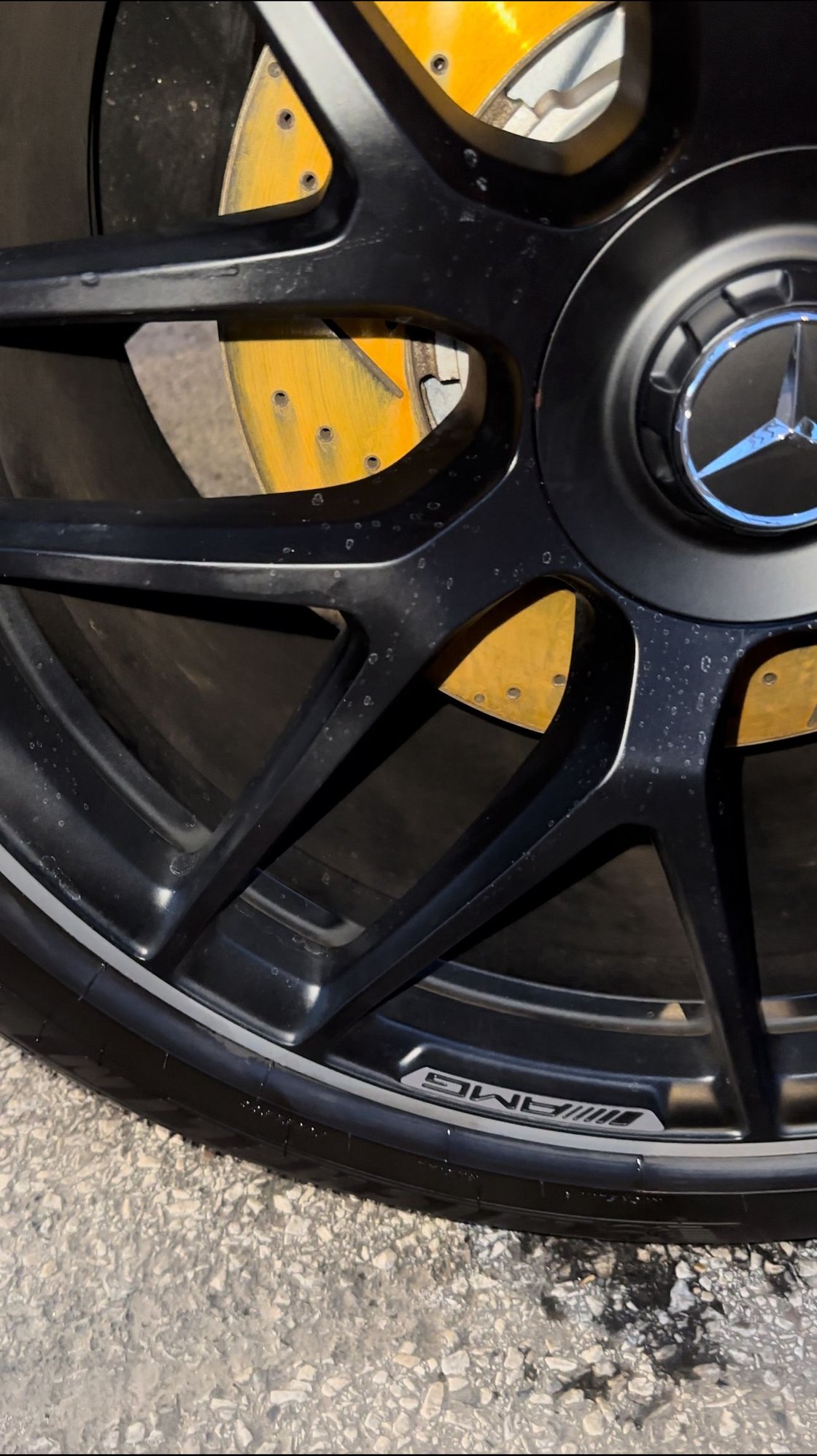Stains on black rims - MBWorld.org Forums