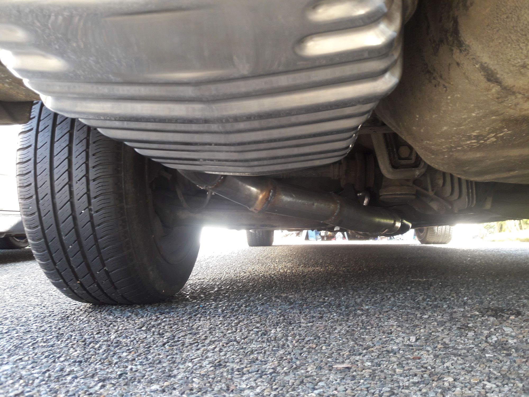 300SE AMG muffler install | Mercedes-Benz Forum