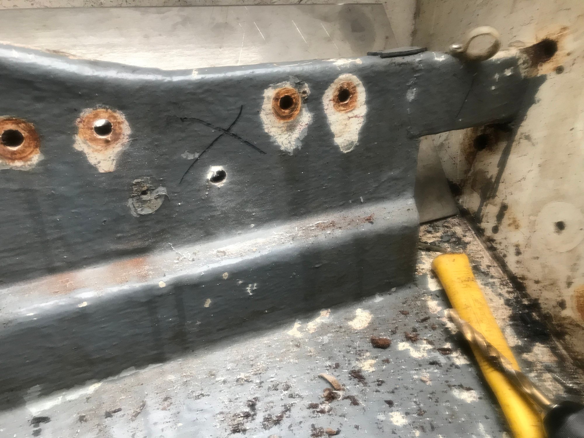 Rotten engine stringer ideas for replacement - Offshoreonly.com