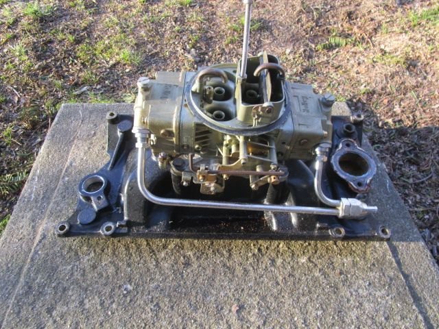 350 vortec intake and new marine 750 carb - Offshoreonly.com