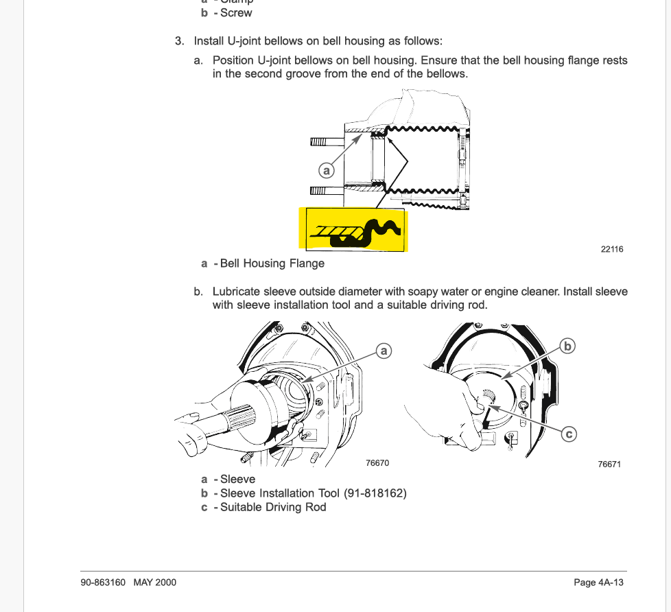 B-1 drive shaft bellows - Offshoreonly.com