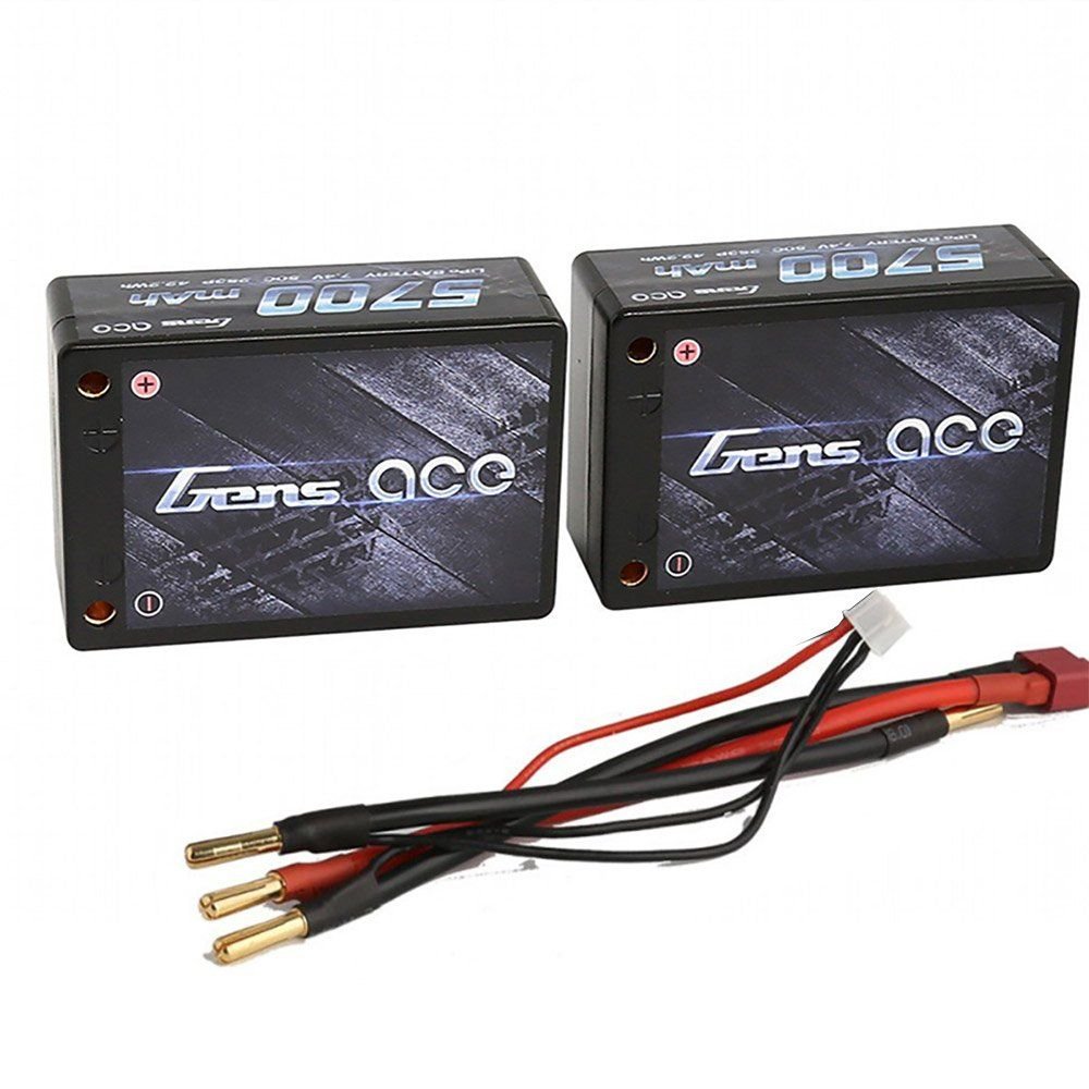 Gens Ace 5700Mah 50c 2S Saddle Pack Lipo New - R/C Tech Forums
