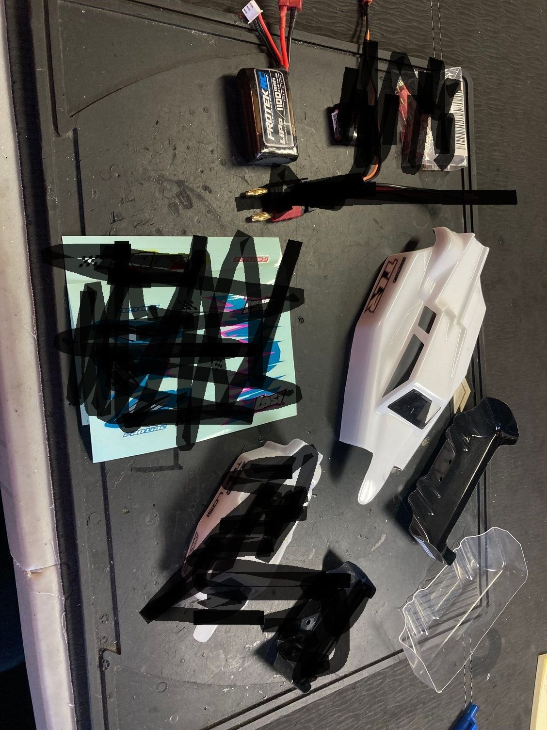 Losi Mini-b/Micro-b Rawspeed bodies/wings and lipo bundle FS - R/C Tech ...