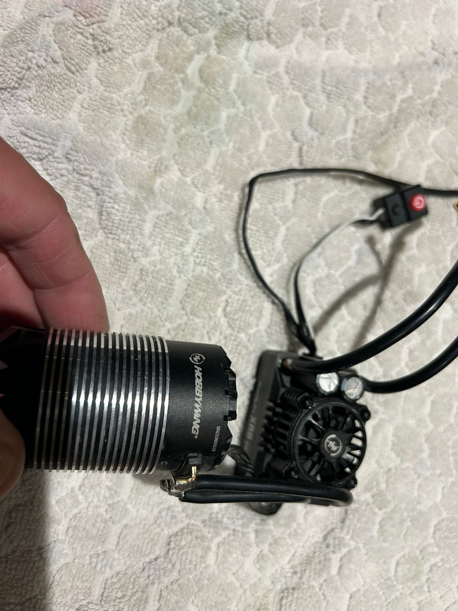 Hobbywing Xerun XR8 Pro G3 Brushless ESC/4268SD G3 Motor Combo (2200kV ...