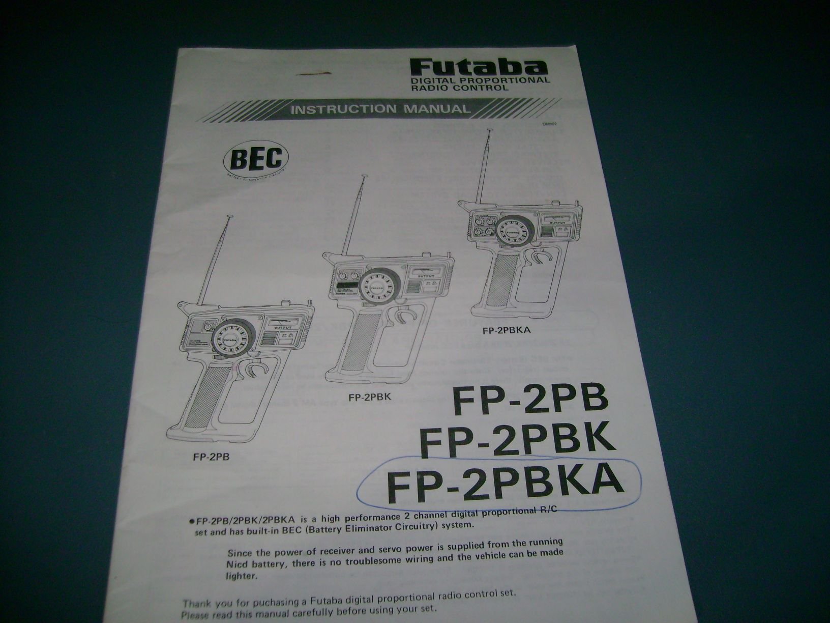 Vintage Futaba manual - R/C Tech Forums