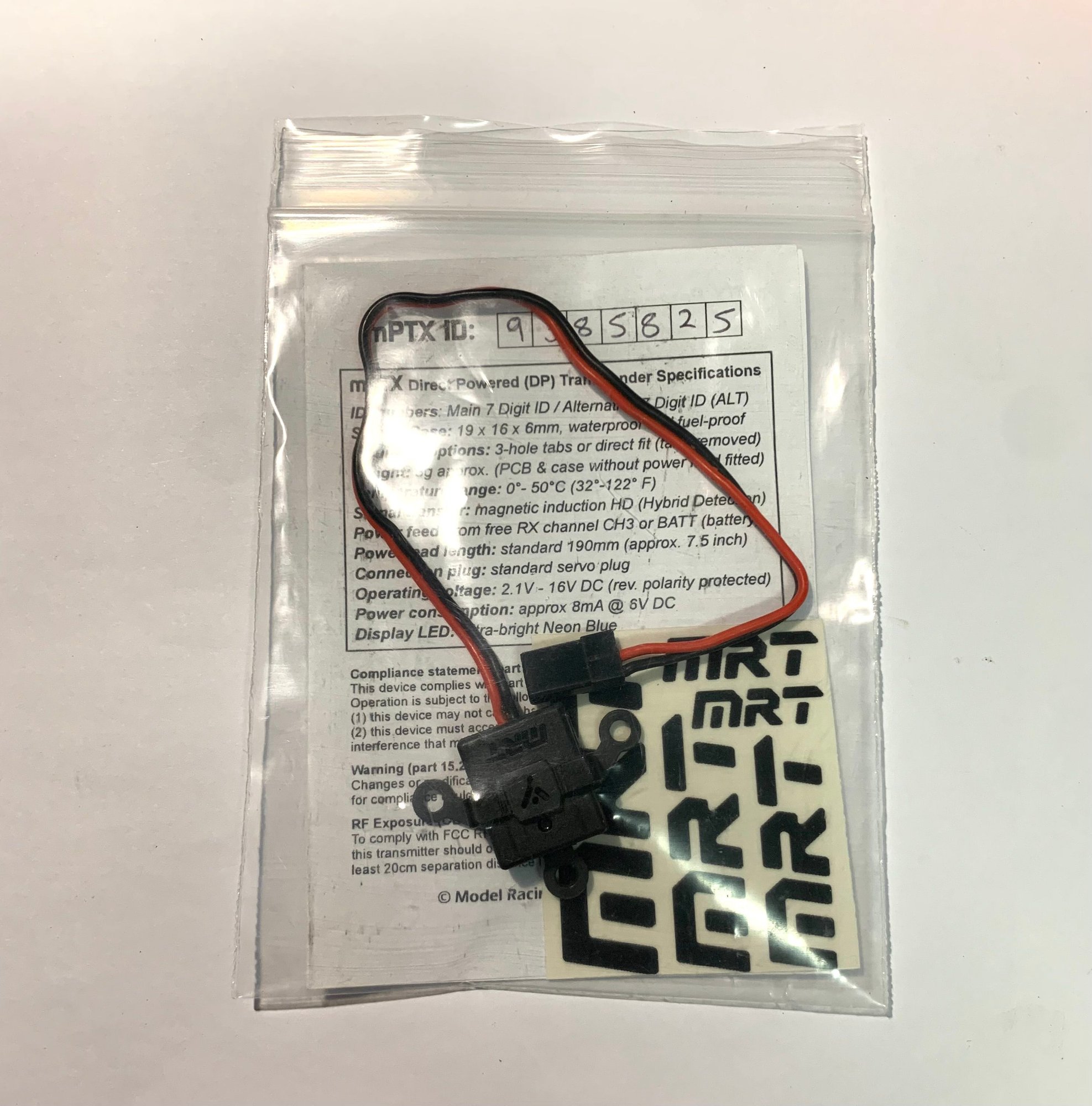 MRT Transponder - R/C Tech Forums