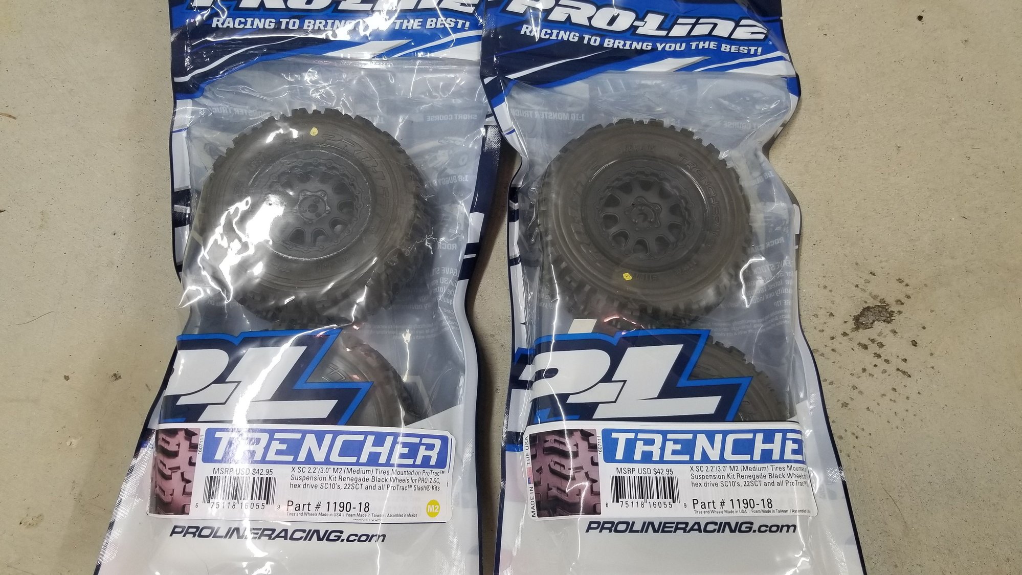 Proline Trencher X Short Course Tires and Wheels - R/C Tech Forums