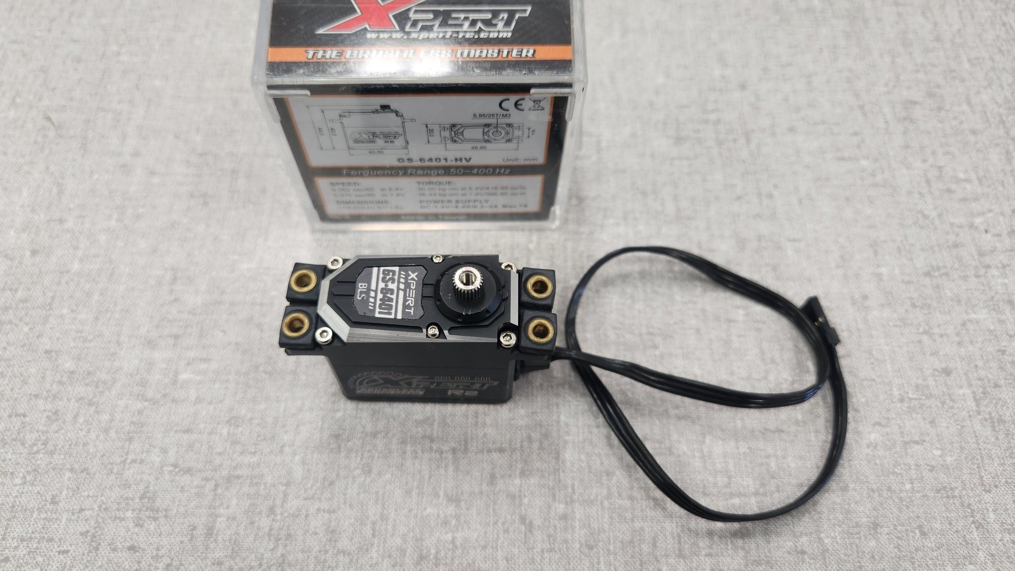 Xpert R2 Metal Gear Brushless Servo High Voltage XPTGGS-6401-HV - R/C Tech Forums