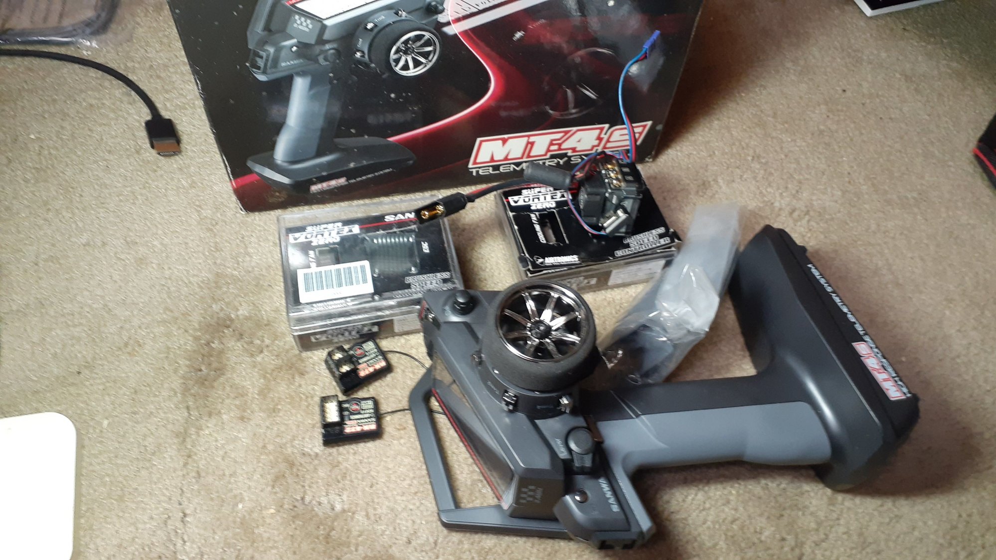 Sanwa MT-4S Super FH4T 4-Channel 2.4GHz Radio System + vortex esc = rx-472 $625 - R/C Tech Forums