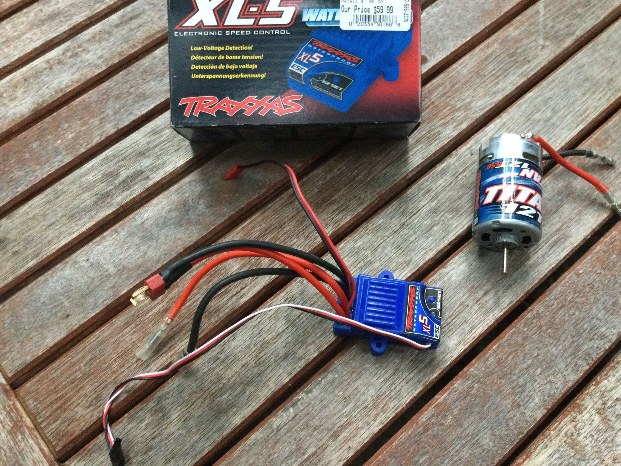 FS: TRAXXAS ESC AND MOTOR COMBO - R/C Tech Forums