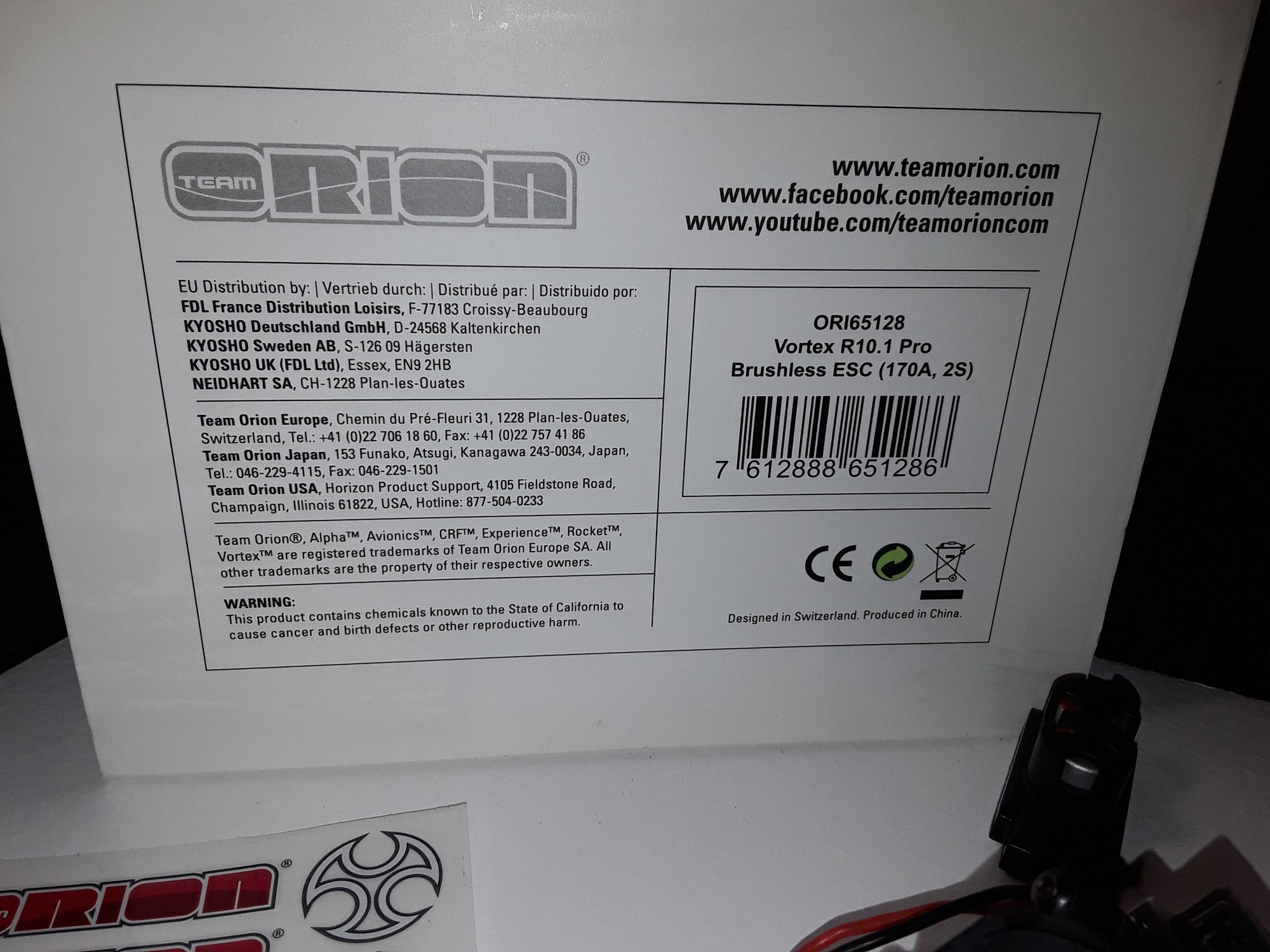 Team orion r10.1 esc 170amp 2s excellent cond. - R/C Tech Forums