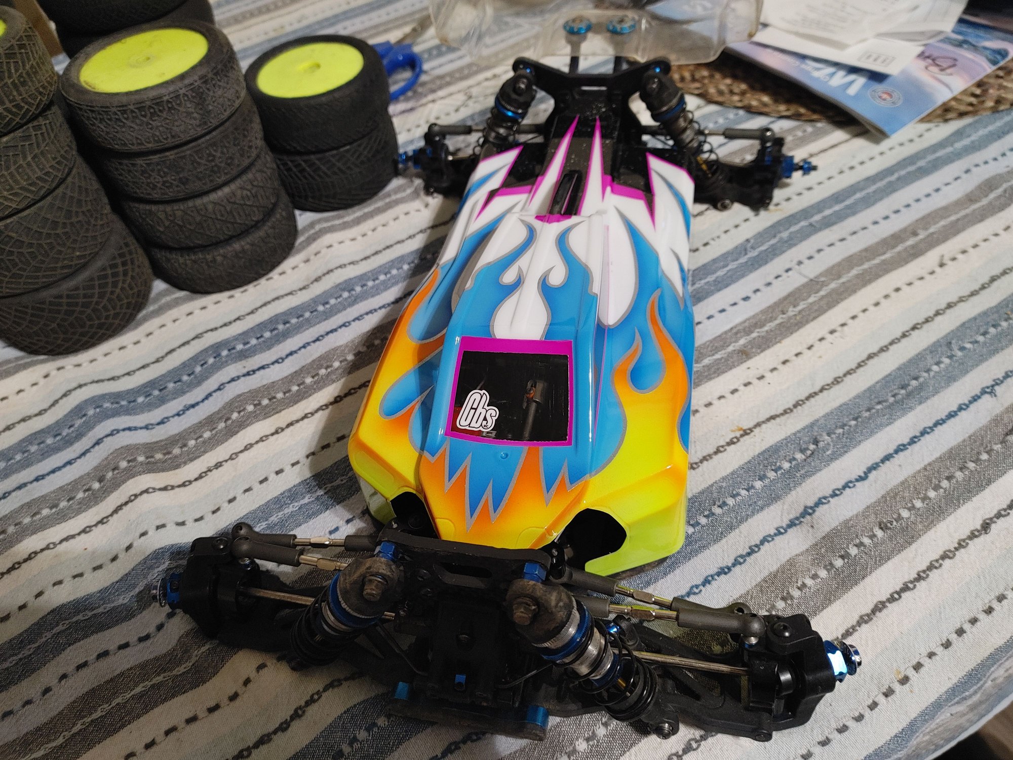 New Team Associated B74.1/74 custom painted body - R/C Tech Forums
