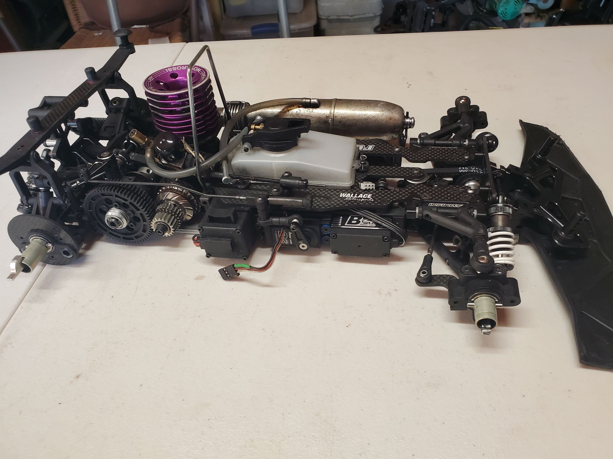 Infinity IF18 Complete Car ! ! Servos, Motor, Lap Counter - R/C Tech Forums