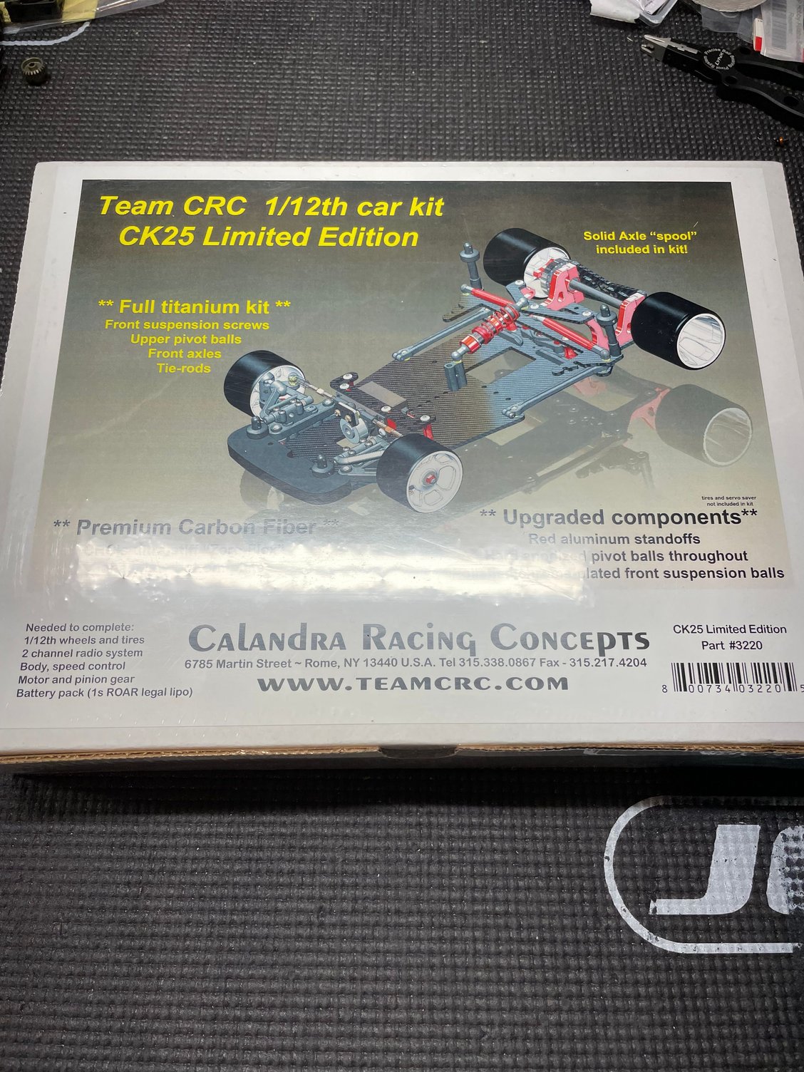 NIB CRC CK25 Limited Edition - R/C Tech Forums