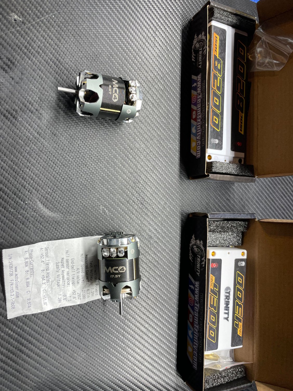 Trinity Batteries, Motiv Motors - R/C Tech Forums