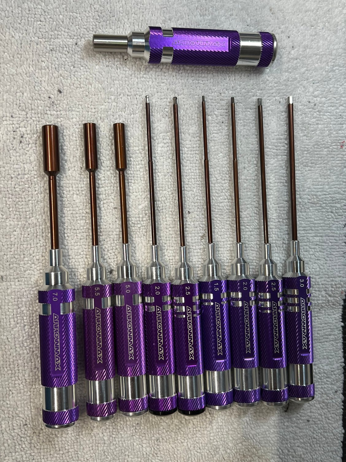 Arrowmax Purple tools - mega lot - R/C Tech Forums