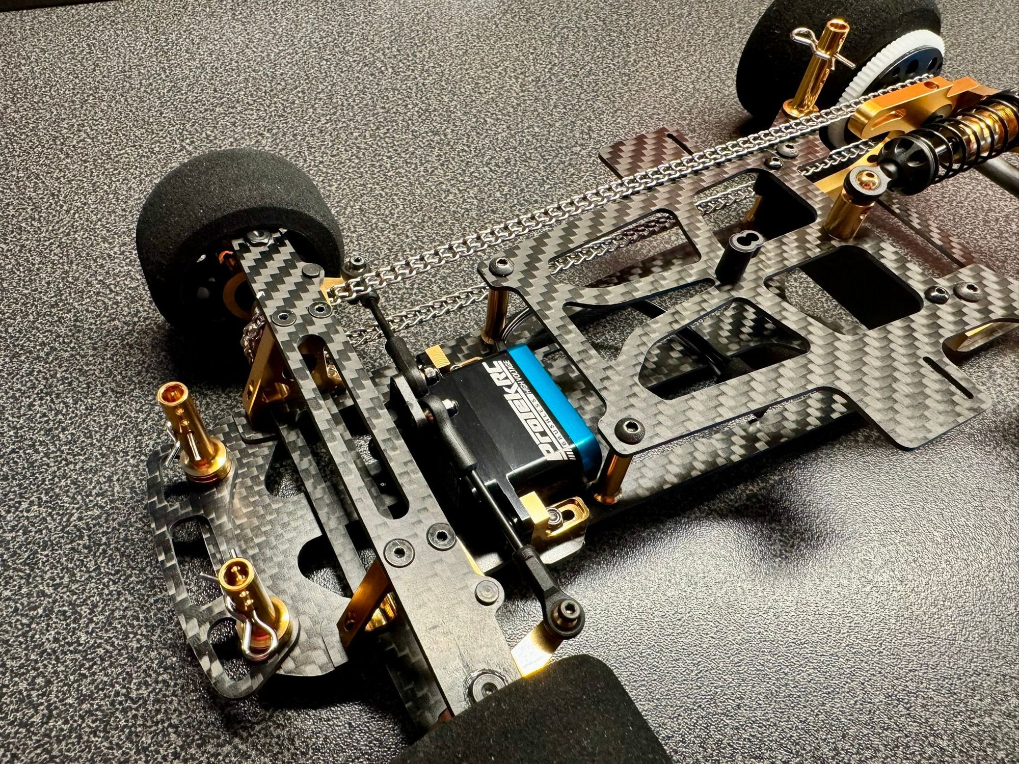 Kyosho Fantom EP-4WD 1/12 RC Ext Gold 60th Anniversary Limited CRC-II with Upgrades - R/C Tech ...