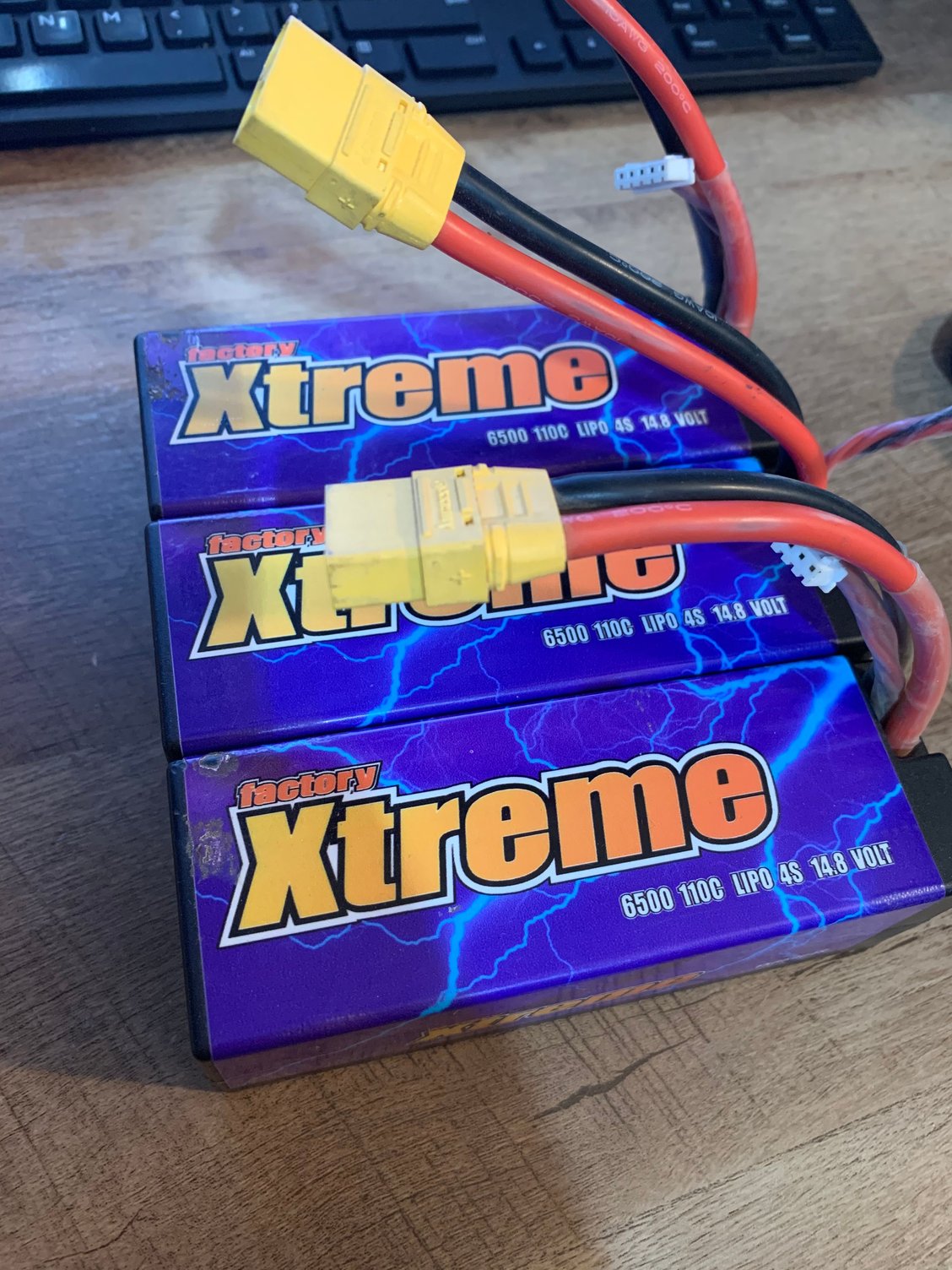 FS - Factory Xtreme 4s 6500 110C bricks - R/C Tech Forums