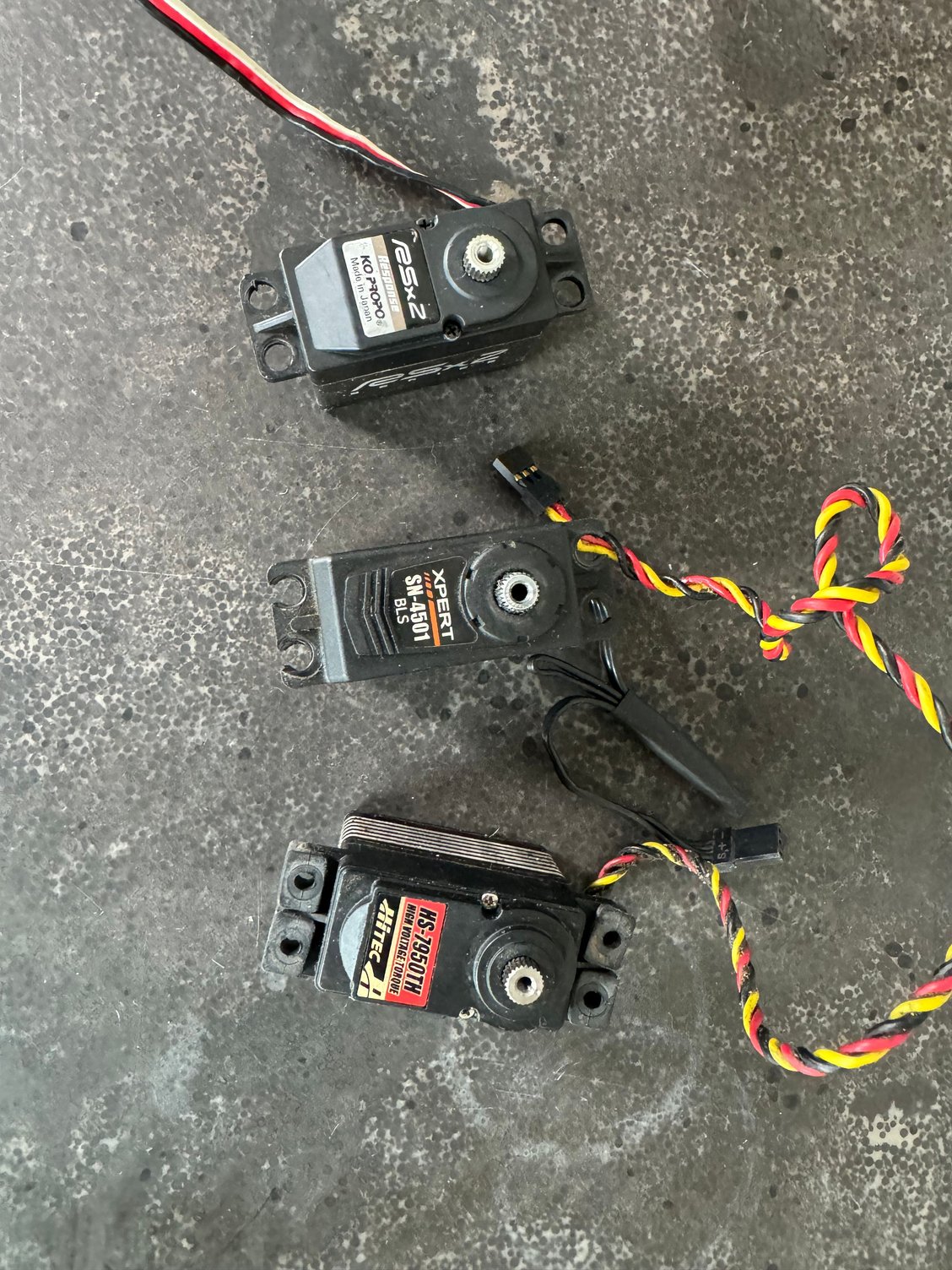 Hitech HS-7950TH, KoPropo RSX2 Response, Xpert SN-4501 Servos for Sale - R/C Tech Forums