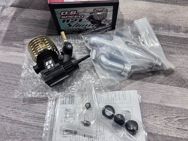 Brand New In Box OS SPEED SHIMO Edition II On Road engine w/ TR02 MR03 ...