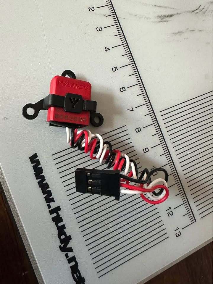 Mylaps 3 wire transponder with holder - R/C Tech Forums