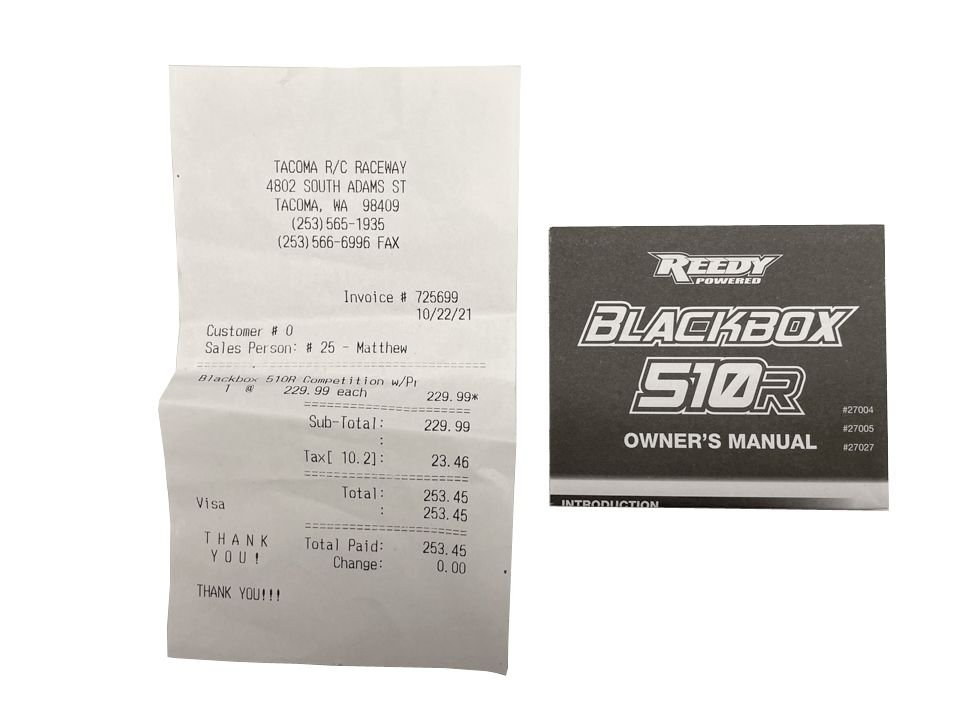 Reedy 510R BlackBox ESC w/ Programmer2 - R/C Tech Forums