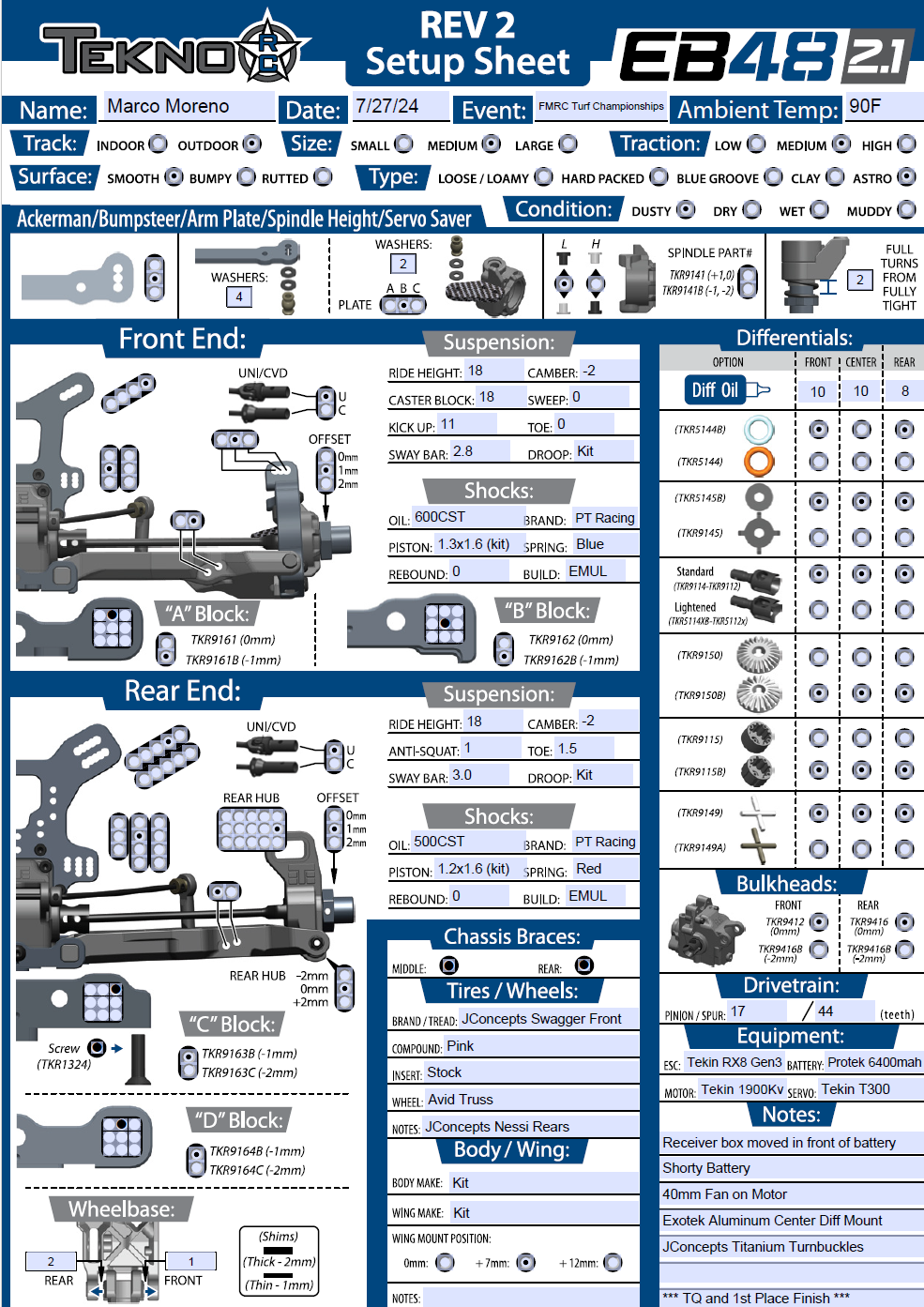 Tekno Eb48 2.0 EBuggy - Page 76 - R/C Tech Forums