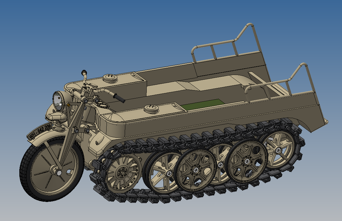 Sd.Kfz. 2 kleines Kettenkrad HK-101 - RCU Forums