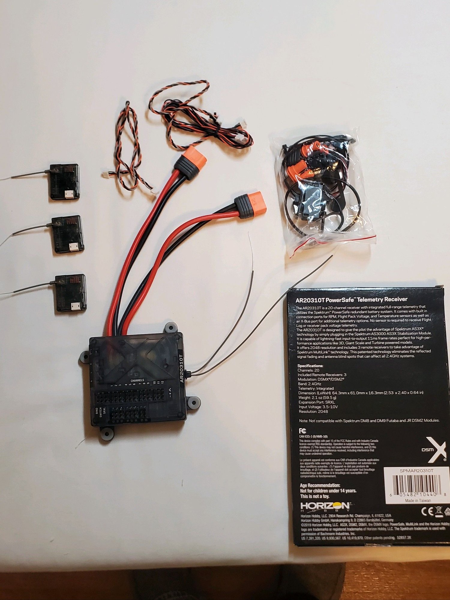 Spektrum SPMAR20310T power safe receiver - RCU Forums