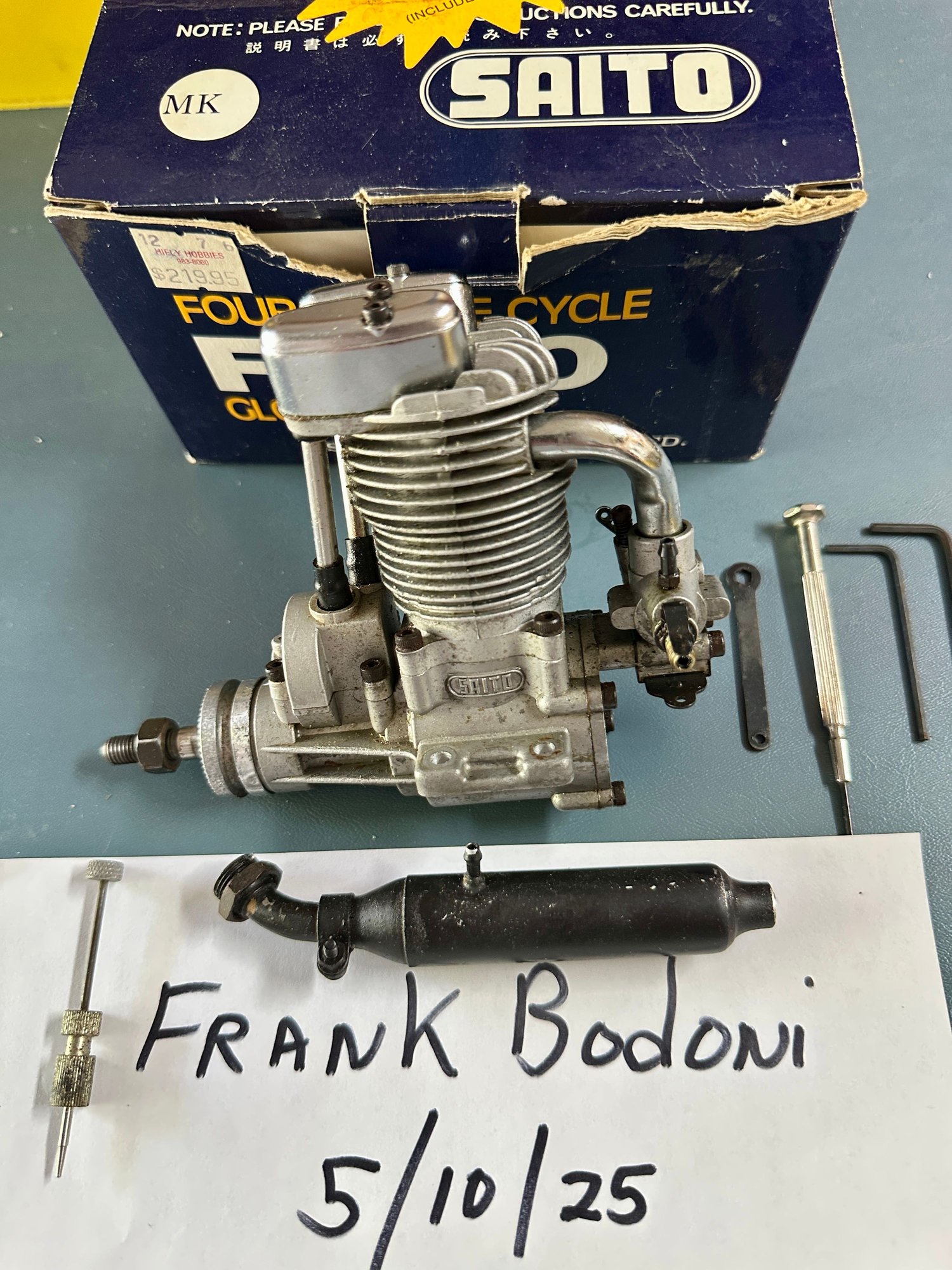 Saito FA80 4 Cycle $125 plus shipping - RCU Forums