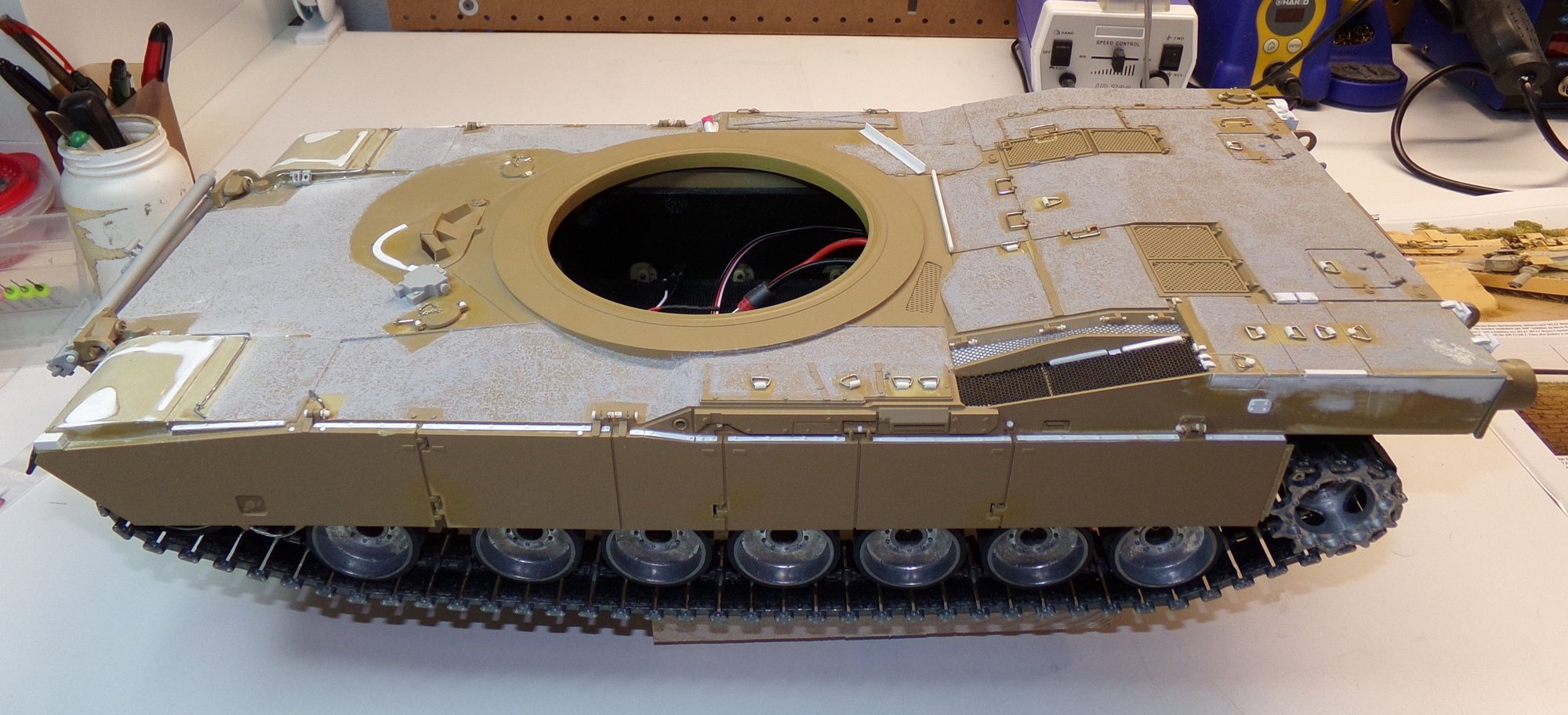 Long overdue M1A2 SEP v2 Abrams Build - RCU Forums