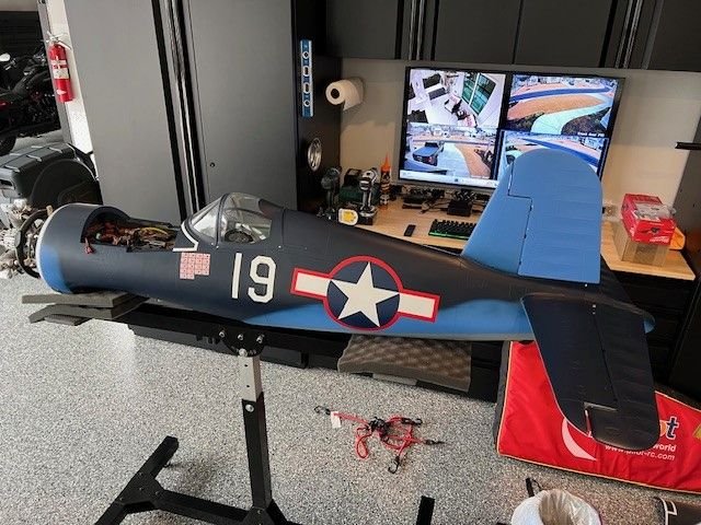 Top RC F4U Corsair Scale RC Plane 93". RTF, $7,000 OBO - RCU Forums