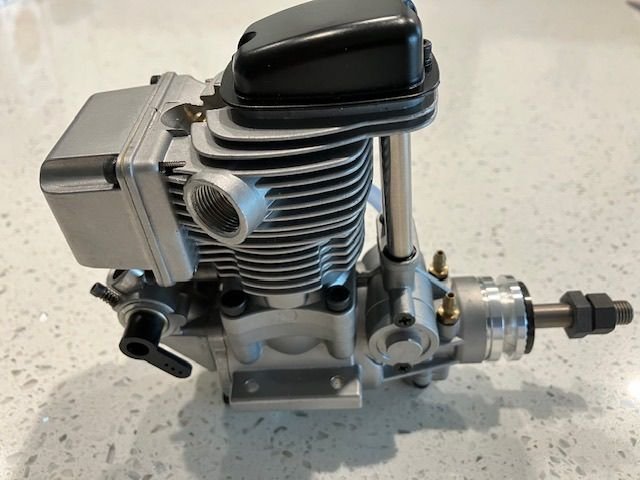 YS 91 AC w/Slimline Inverted Mount Muffler - RCU Forums