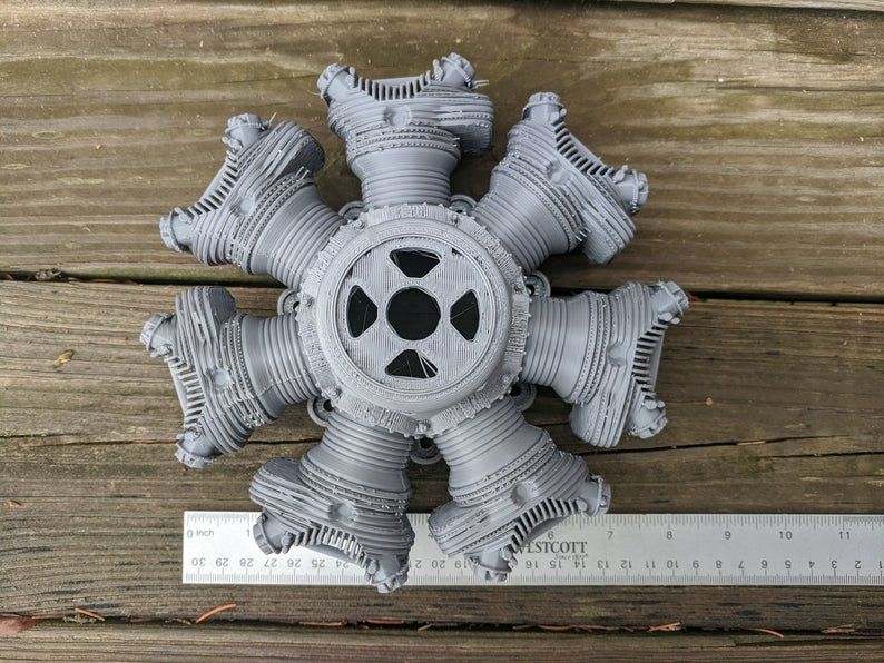 1/5 Continental R670 dummy radial engine - RCU Forums