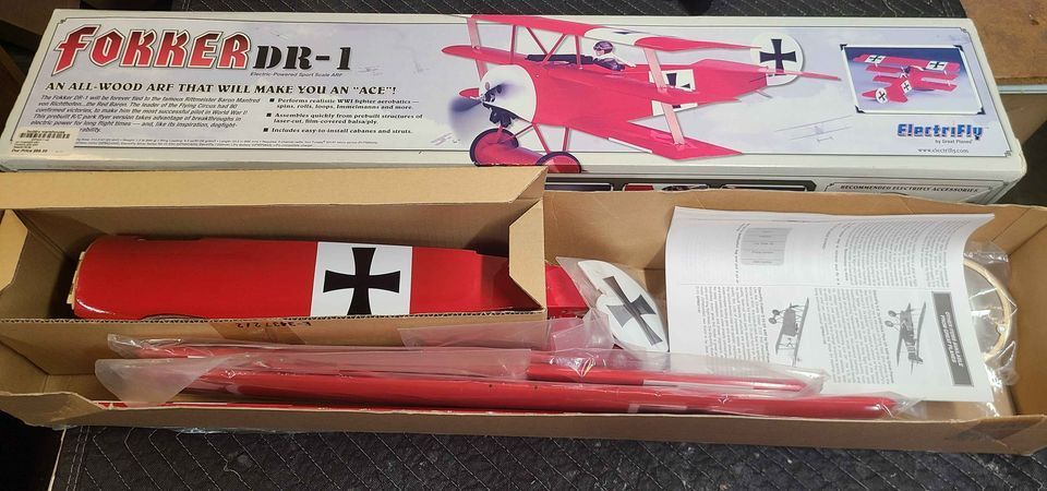 Electrifly Fokker DR-1 ARF - RCU Forums