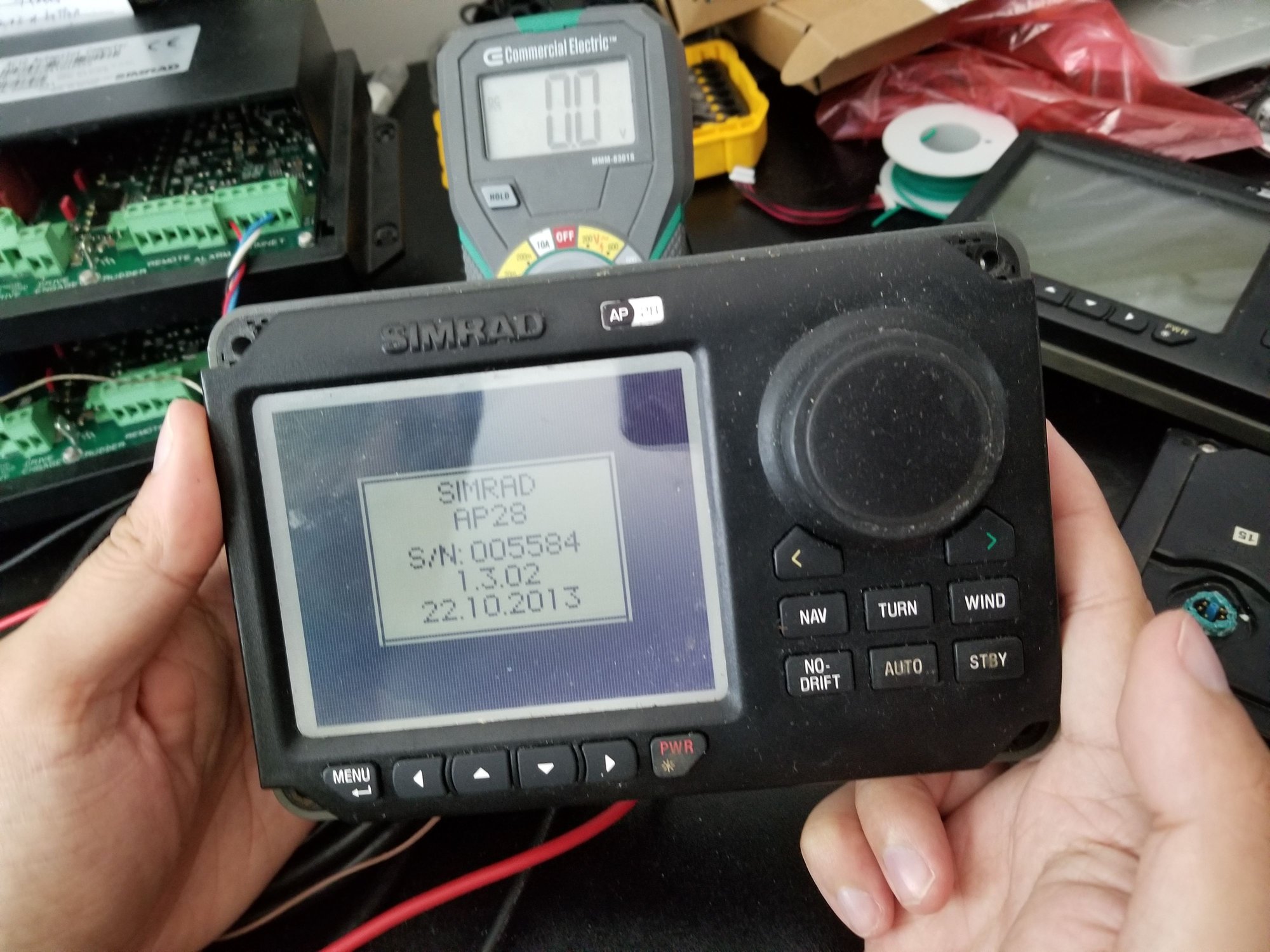 The Hull Truth - Boating and Fishing Forum - Simrad autopilot head unit ...