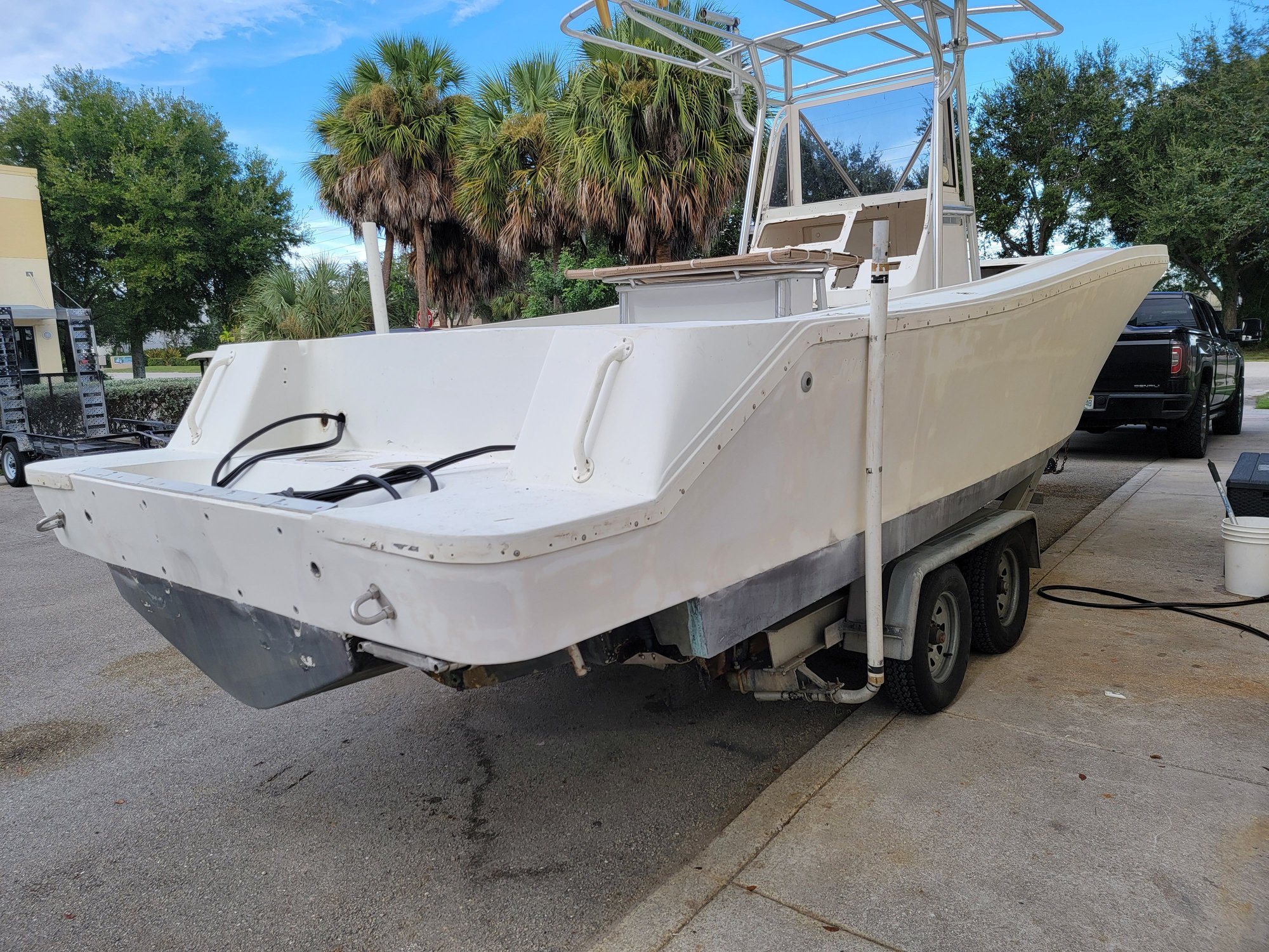 1996 mako 262 restore / refresh project - The Hull Truth - Boating and ...