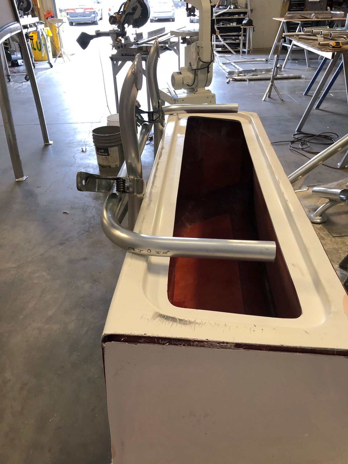 Leaning Post Backrest with Arm Rests - The Hull Truth - Boating and ...