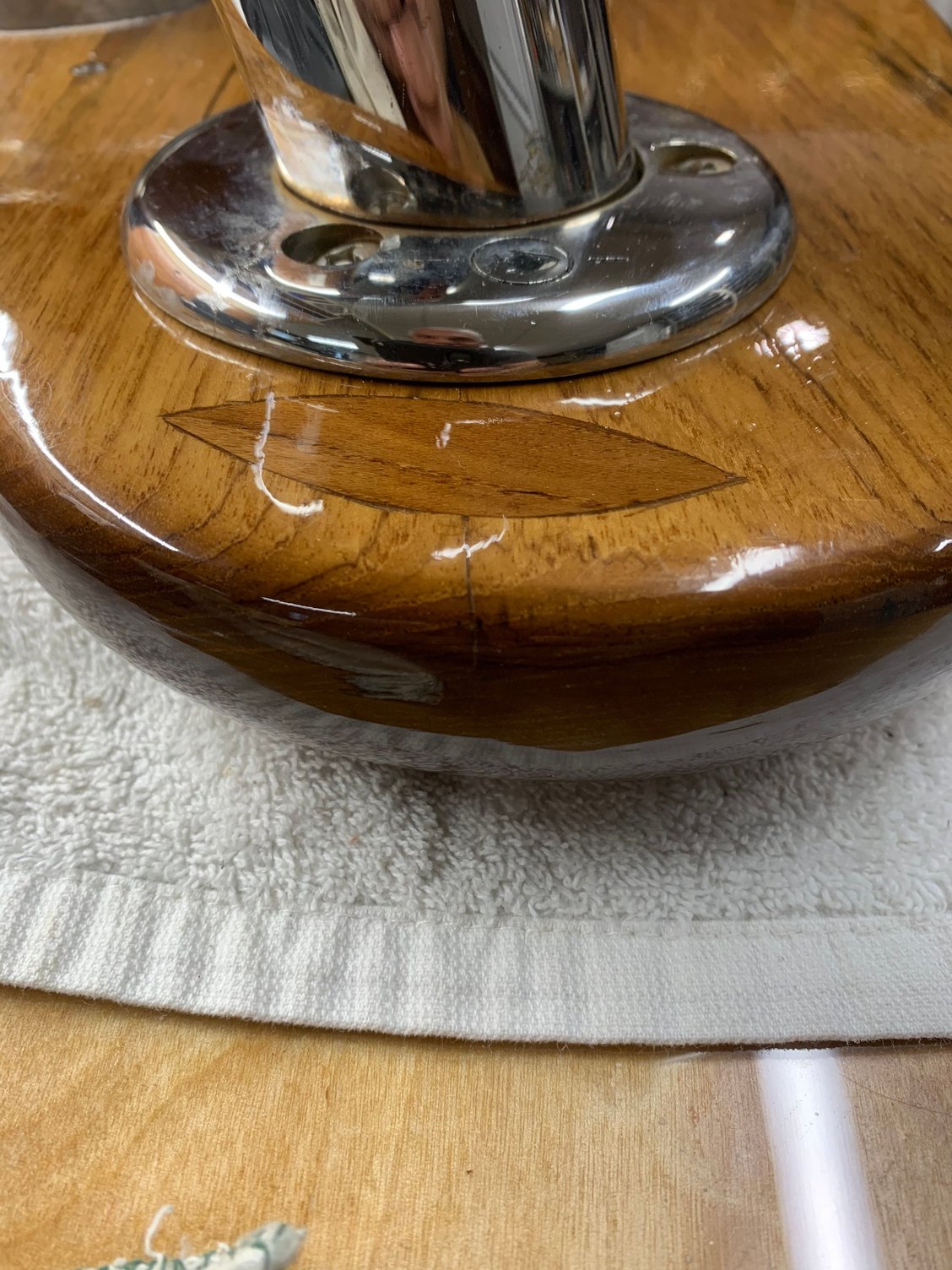 The Hull Truth - Boating and Fishing Forum - Refinishing a teak Rocket ...