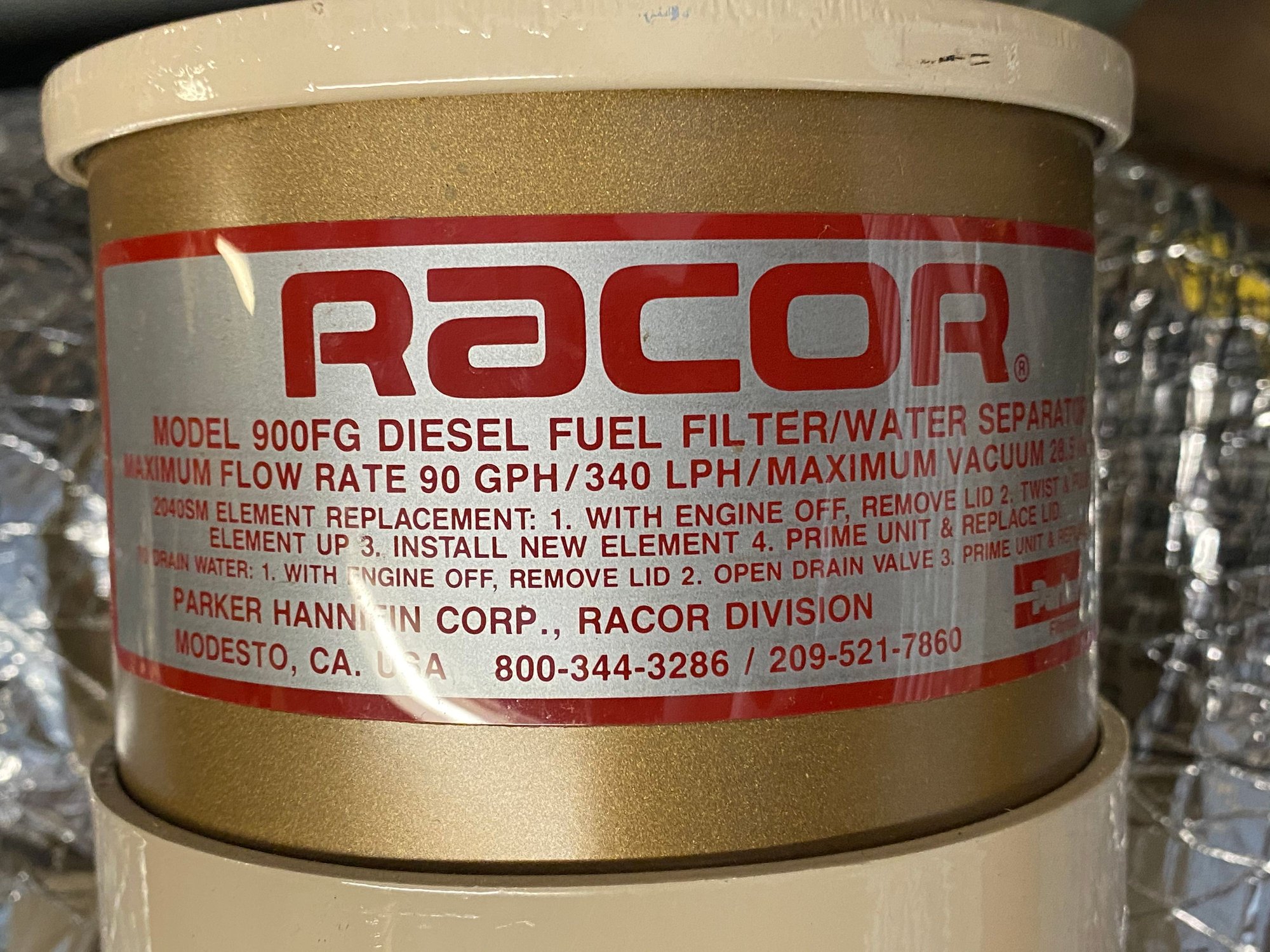 The Hull Truth - Boating and Fishing Forum - Racor 900FG Fuel Filter