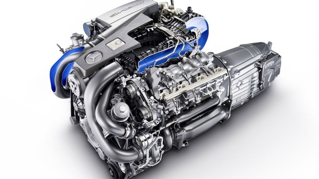 AMG’s New 5.5-Liter V-8: More Power, Less Fuel Consumption