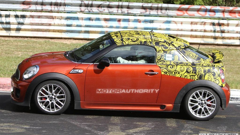 2012 MINI Coupe John Cooper Works Spy Shots
