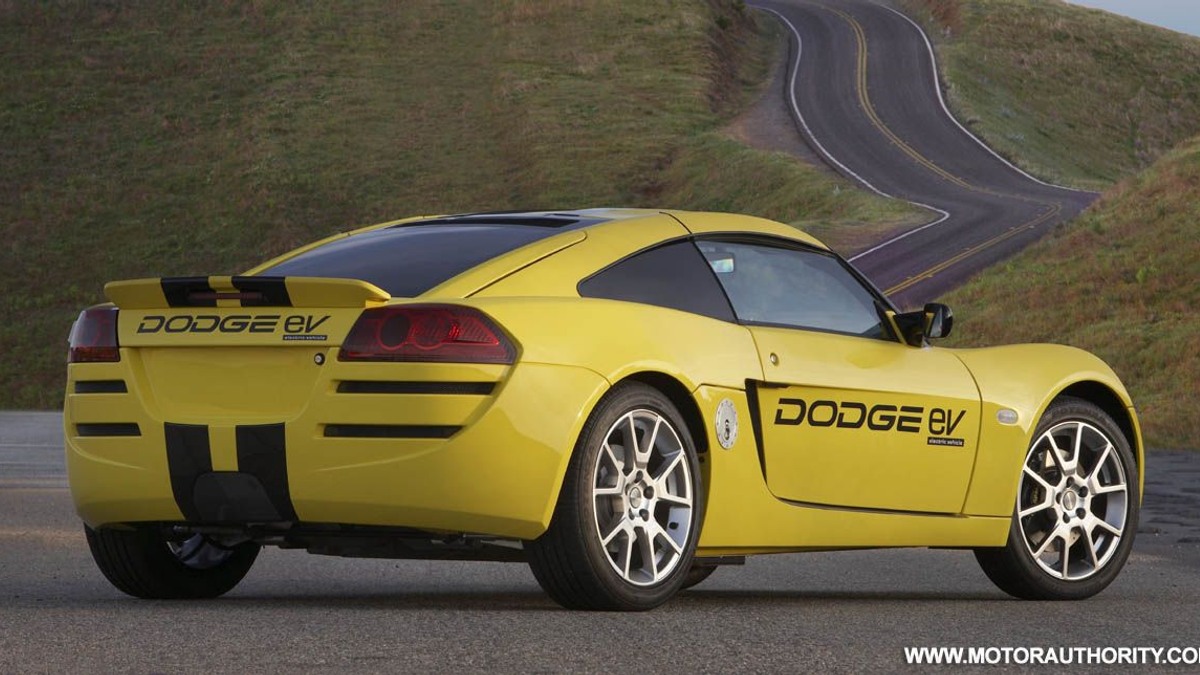 All-electric Dodge concept previews new production sports car