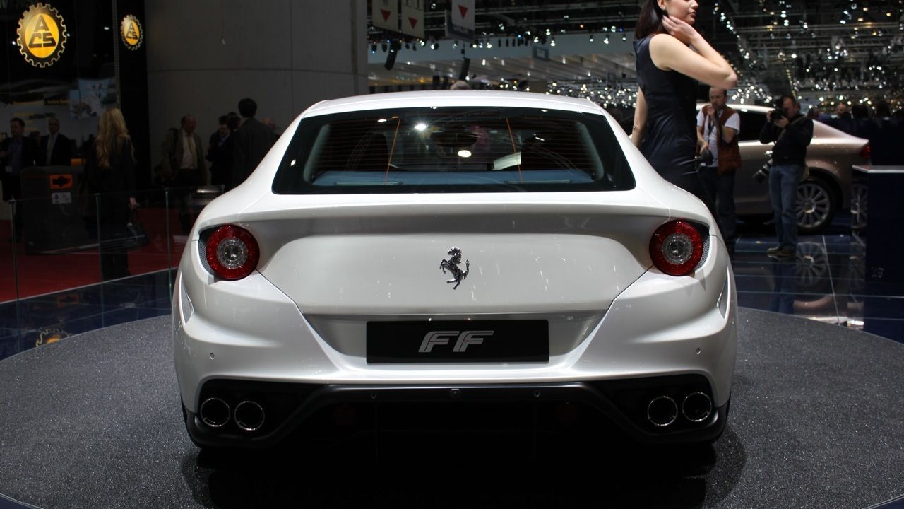 2012 Ferrari FF Live Photos: 2011 Geneva Motor Show