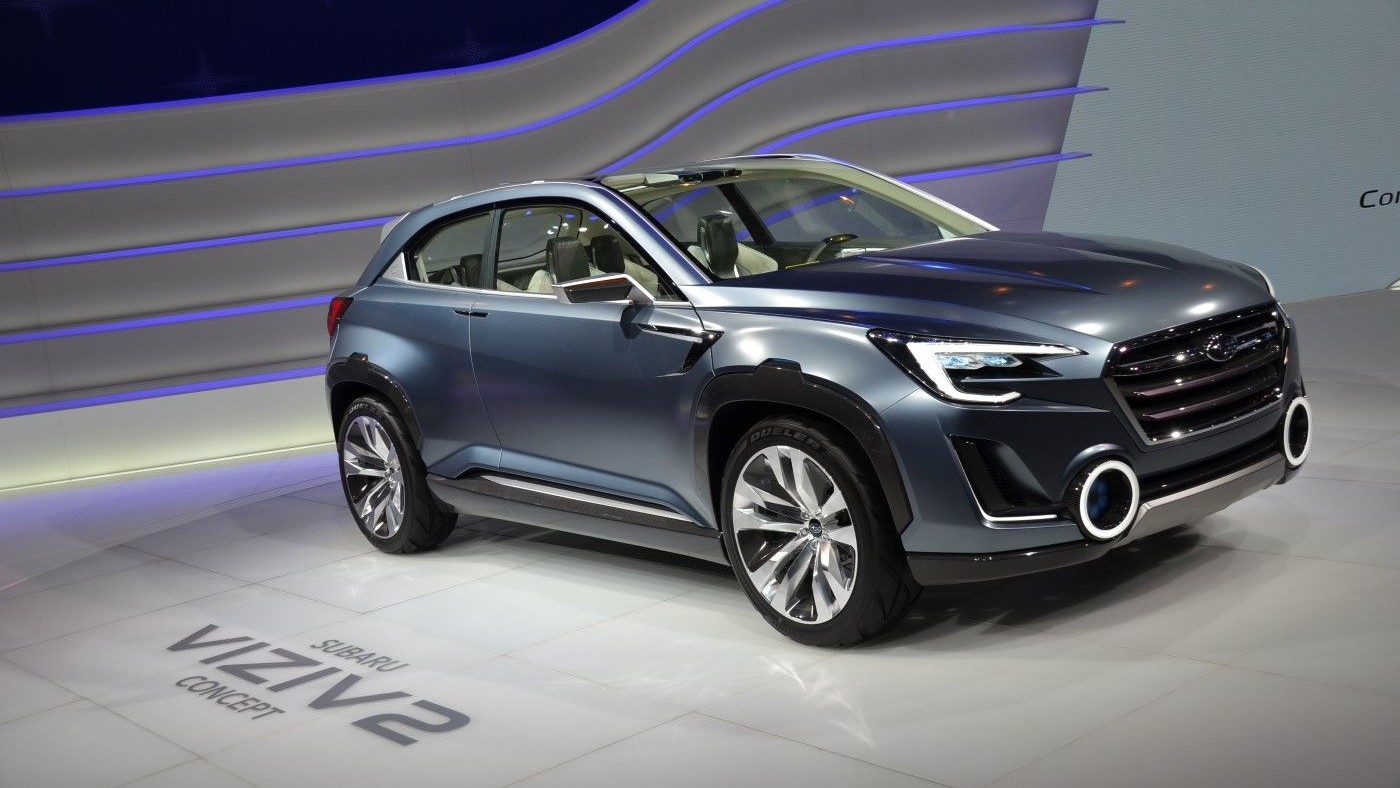 Subaru Viziv 2 Concept: 2014 Geneva Motor Show Live Photos And Video