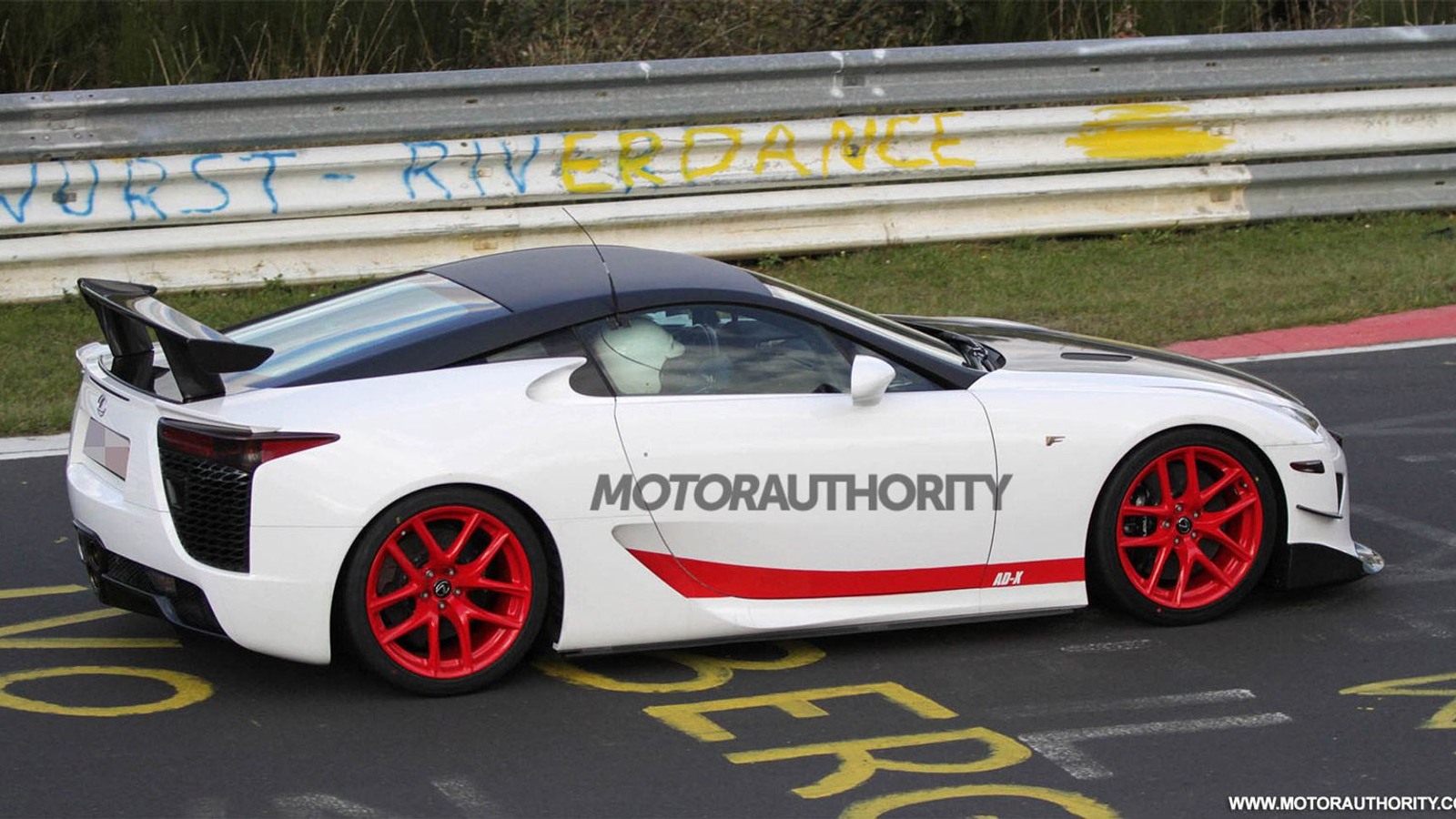 Another Wild Lexus LFA Prototype Spied At The Nürburgring