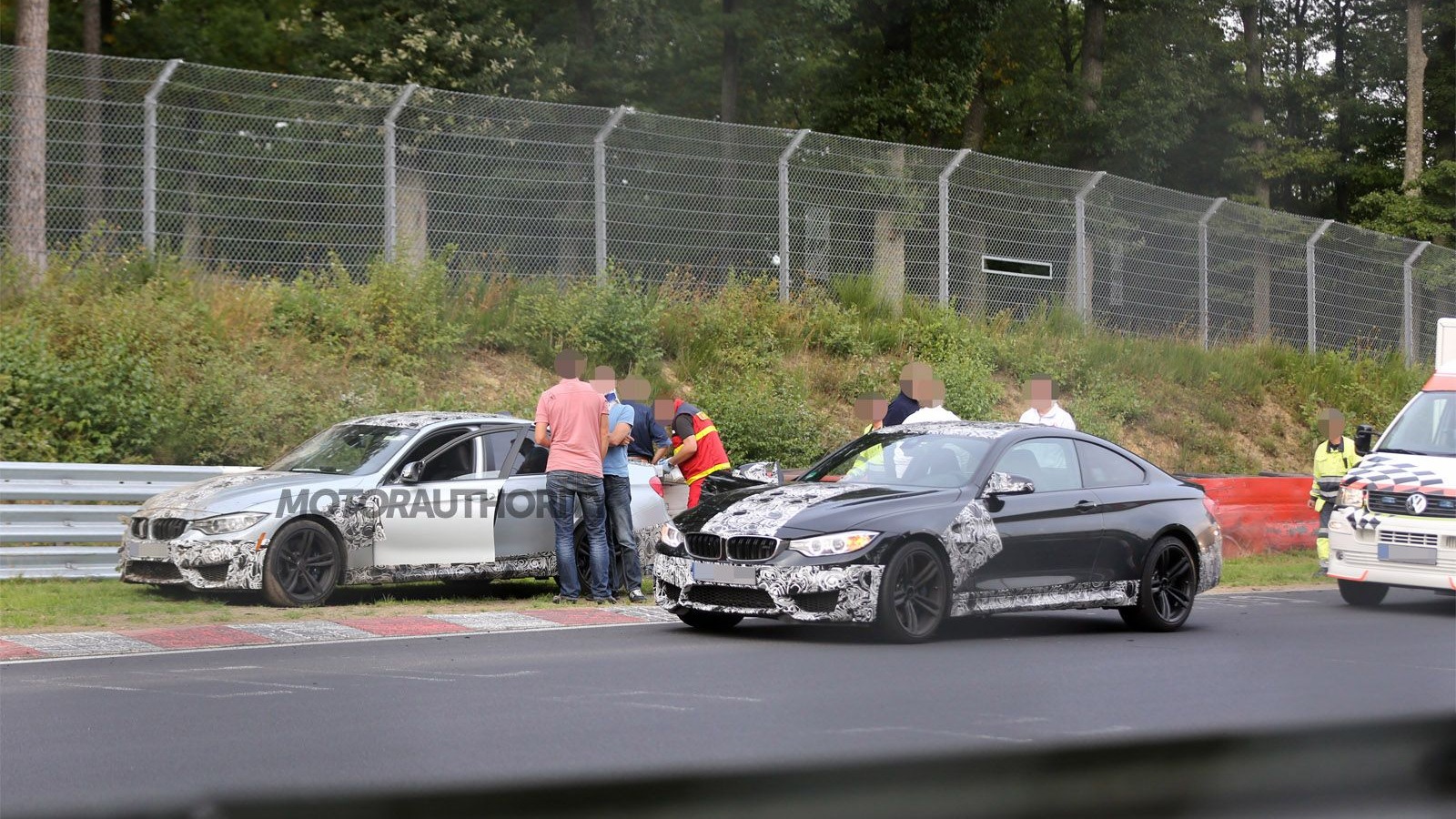 2014 BMW M3 Sedan Crashed On The Nürburgring: Photos