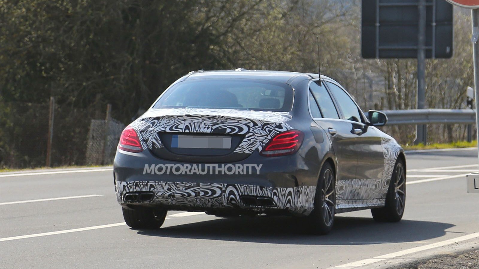 2015 Mercedes-Benz C63 AMG Spy Shots