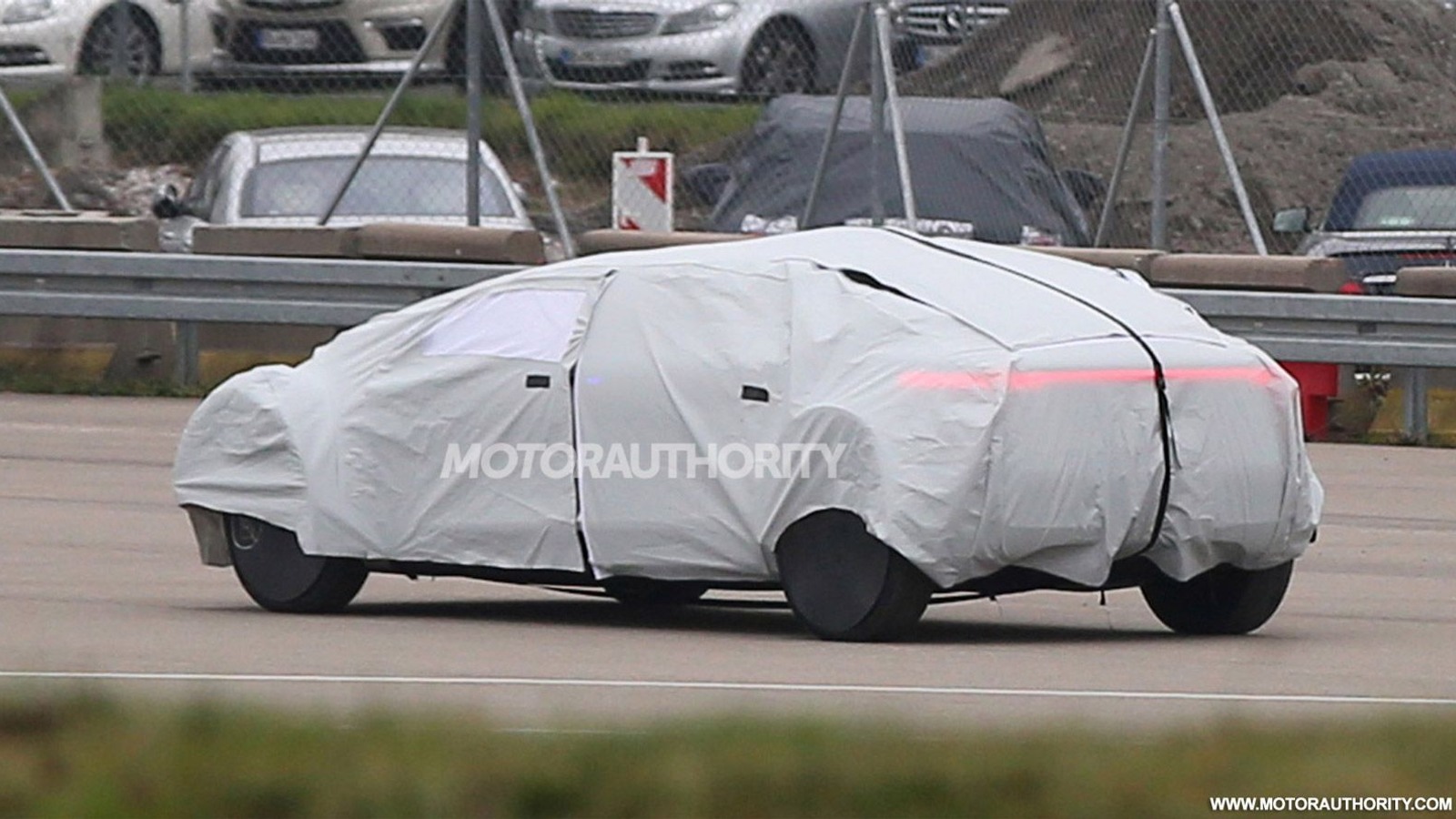 Mercedes-Benz Autonomous Car Concept Spy Shots